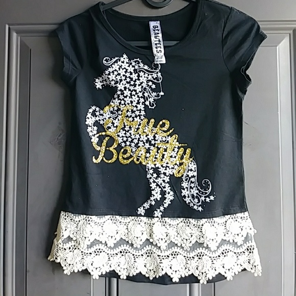 Beautees | Shirts & Tops | Beautees Shirt Girls Size | Poshmark